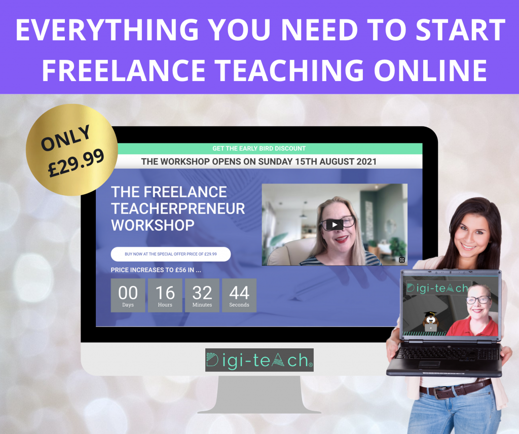 The Freelance Teacherpreneurs Workshop - #1 for Learning How to Build a ...
