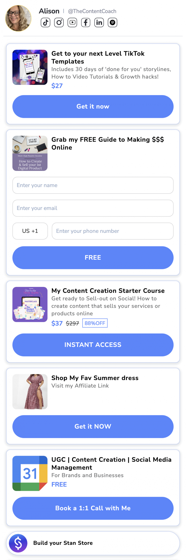 What is a Stan Creator Store?