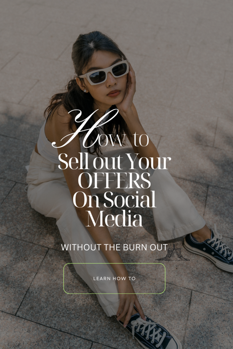 How Entrepreneurs Sell Out Their Offers on Social Media Without the ...